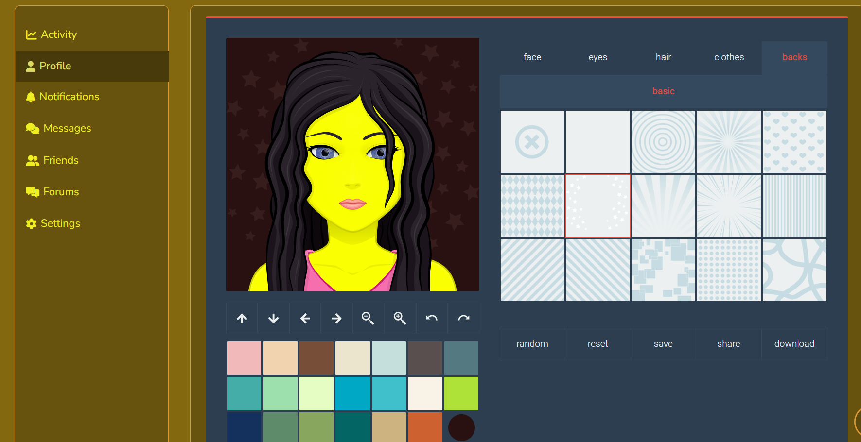 New Avatar Creator - BmpGames